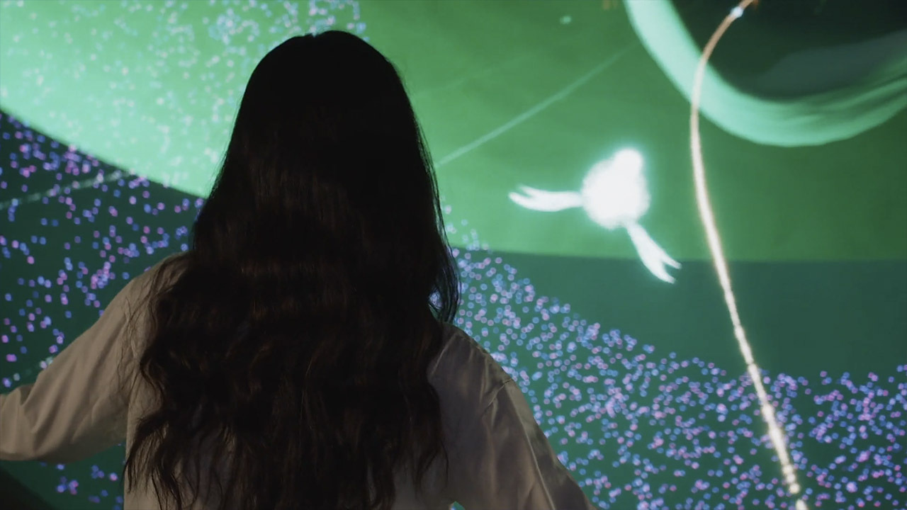 Aura: The the Lightbringer: Story driven interactive installation | BoraBora Studios